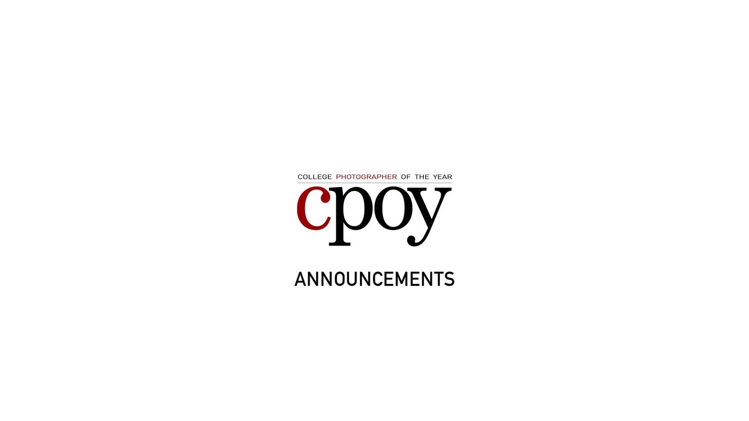 Announcements | CPOY